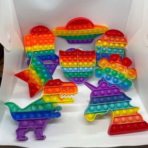 Toys 2 For 12 New Tik Tok Pop Its Fidget Sensory Toys Poshmark